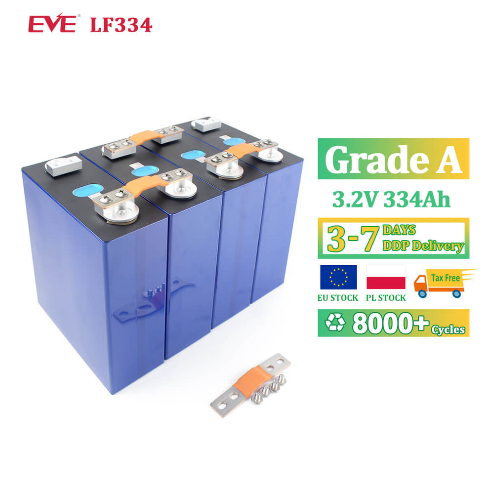 Batterie LiFePO4 EVE MB31 314 Ah | 8 000 cycles, qualité A, pour appli ...